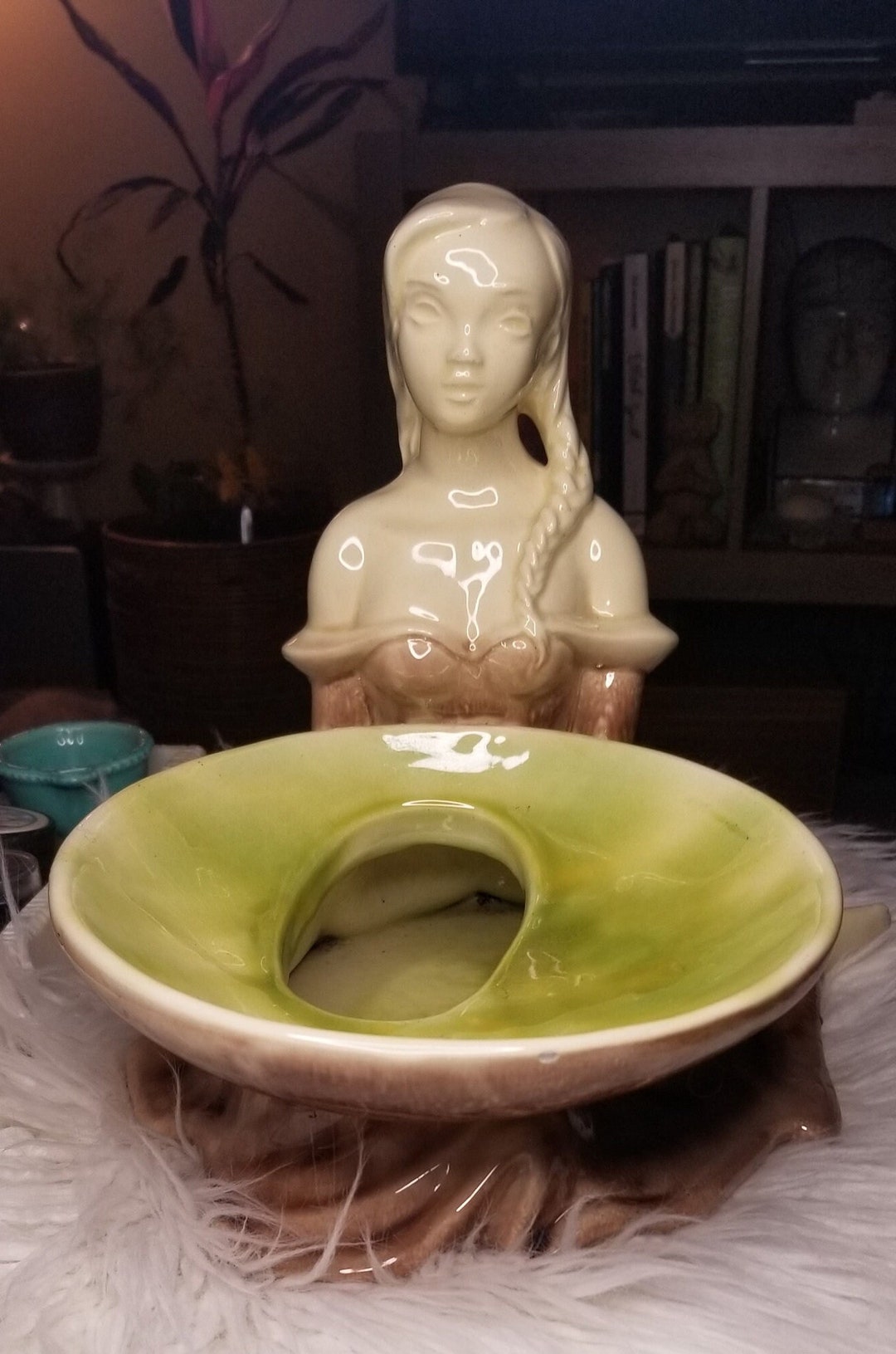 Vintage Haeger Pottery 3532 Young Lady Planter - Etsy