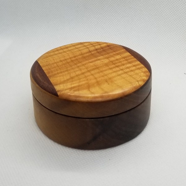 Round Wood Box - Etsy
