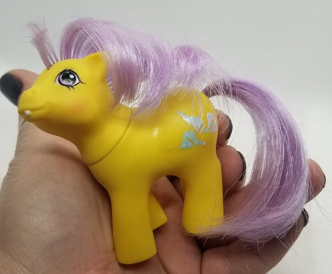 Vintage 1984 First Generation My Little Pony "baby Night Cap" First ...
