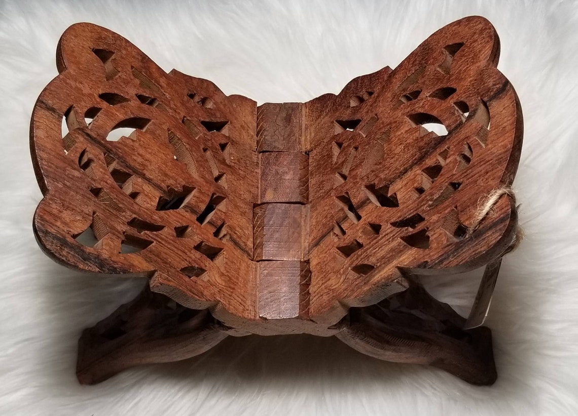 Vintage Hand-carved Indian Himalayan Jungle Sheesham Wood - Etsy