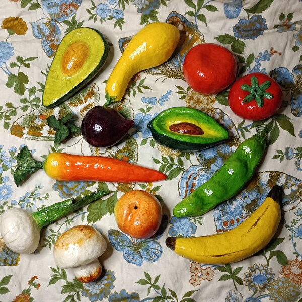 Vintage Paper Mache - Etsy