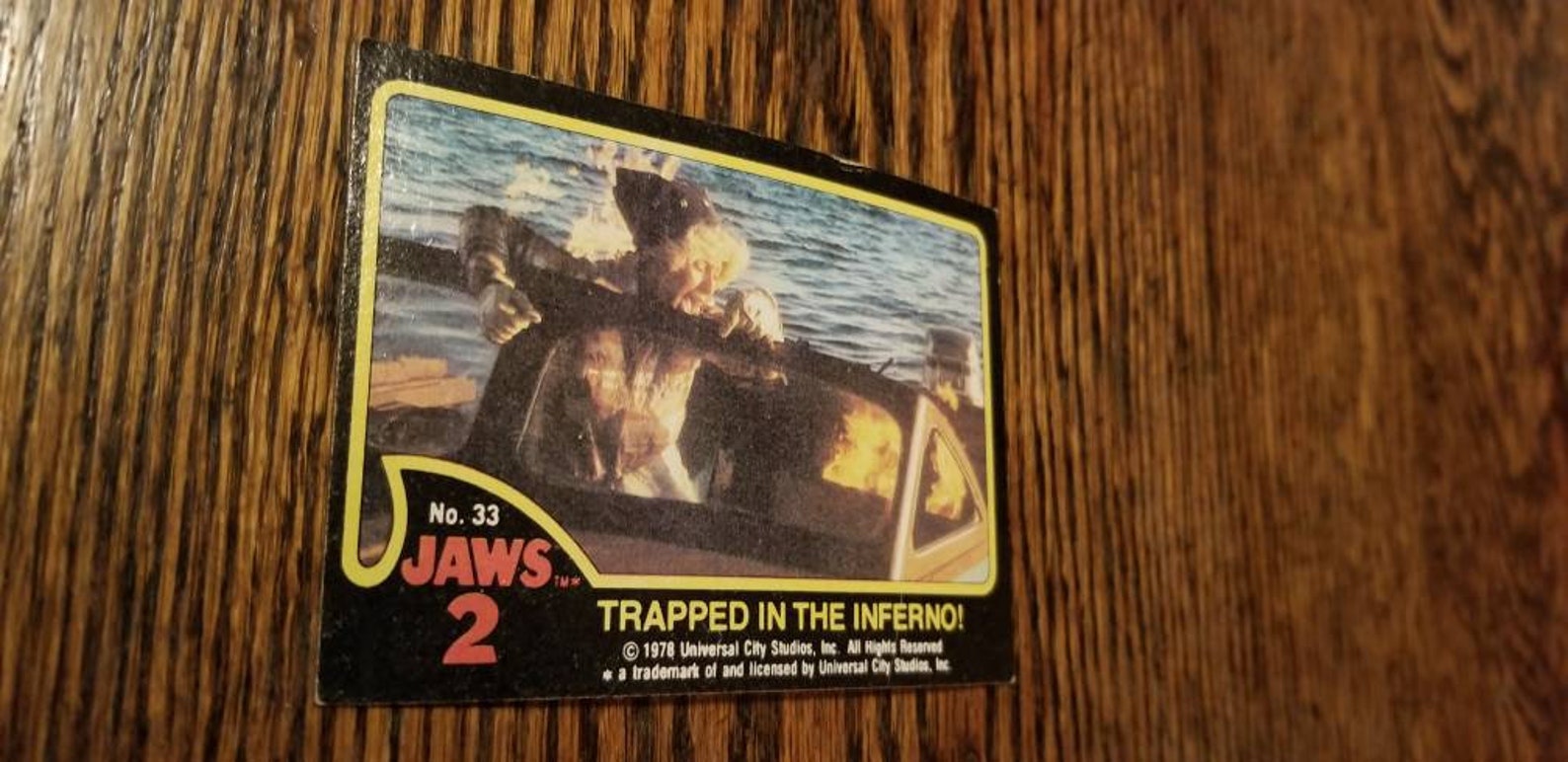 Vintage 1970s Jaws Trading Cards 7 Pieces one is a Sticker | Etsy