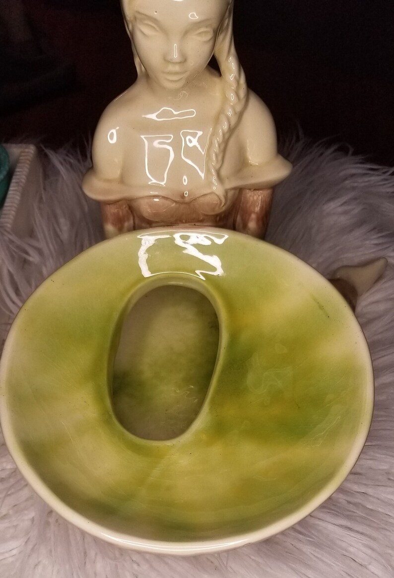 Vintage Haeger Pottery 3532 Young Lady Planter - Etsy