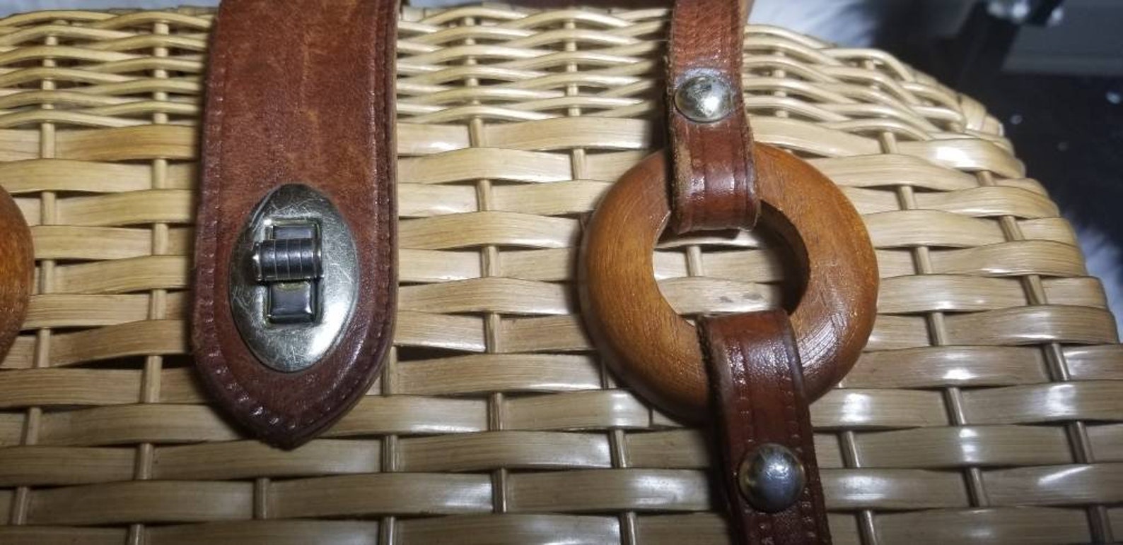 Vintage 1950s Handmade in British Hong Kong Cane Purse | Etsy