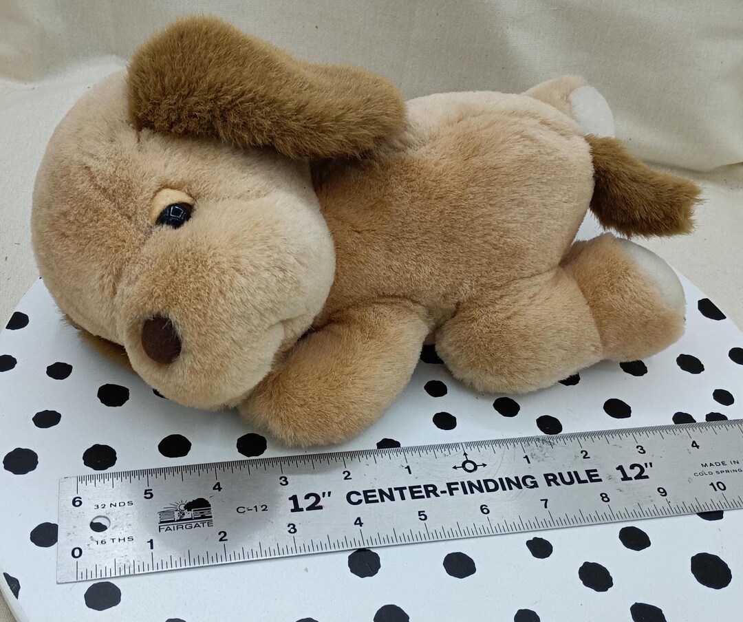 Vintage 1980s Plush Toy Dog - Etsy