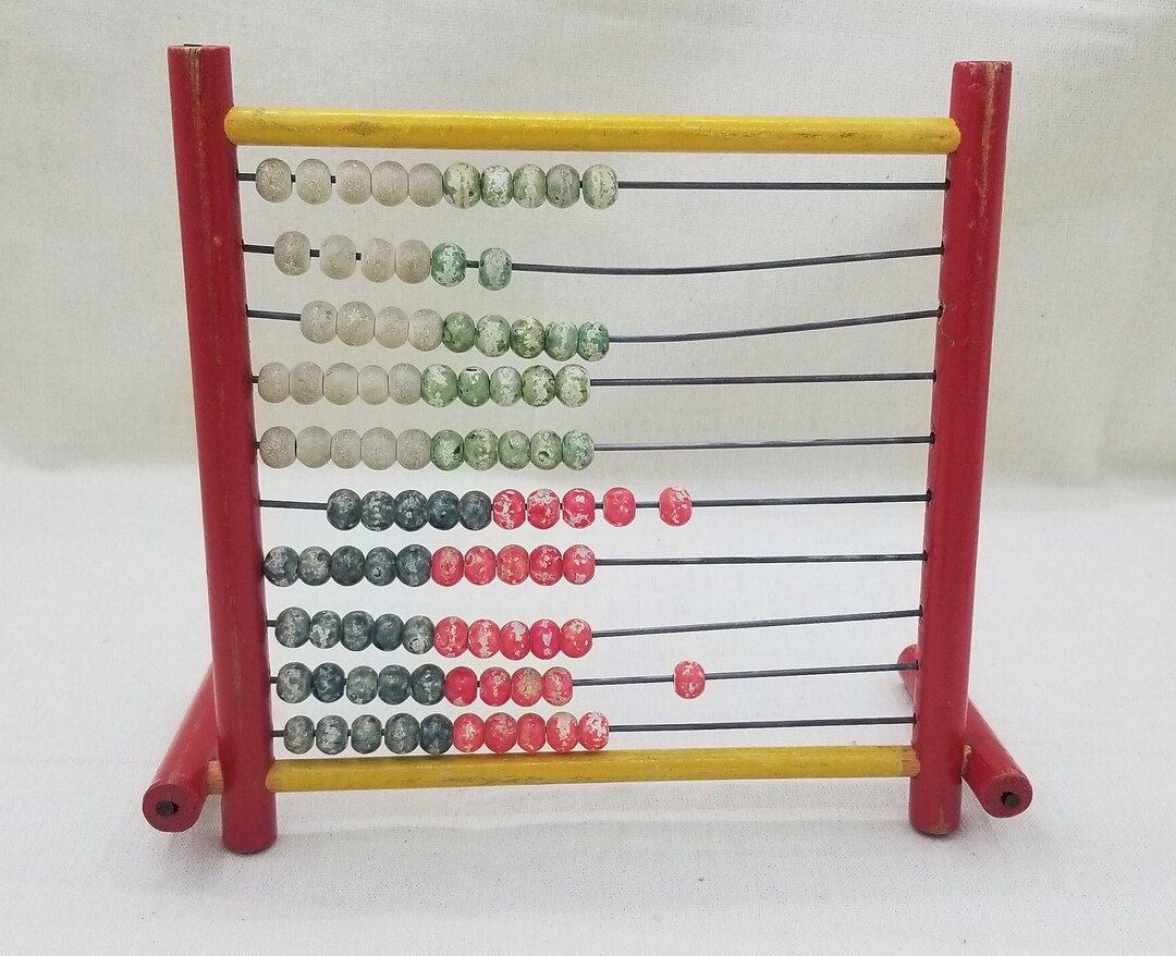 Vintage Unique Abacus - Etsy
