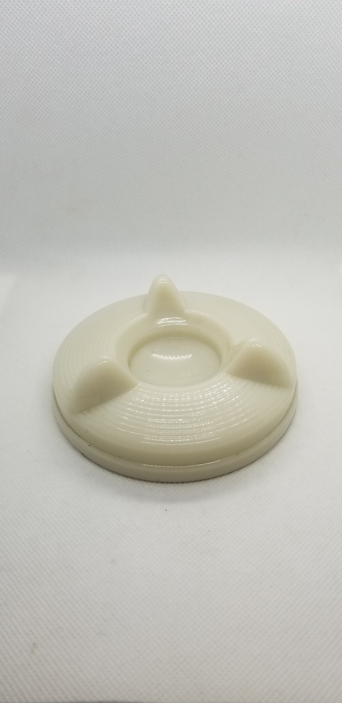 Vintage Swivodex Creamy Glass Art Deco Ink Well Base - Etsy