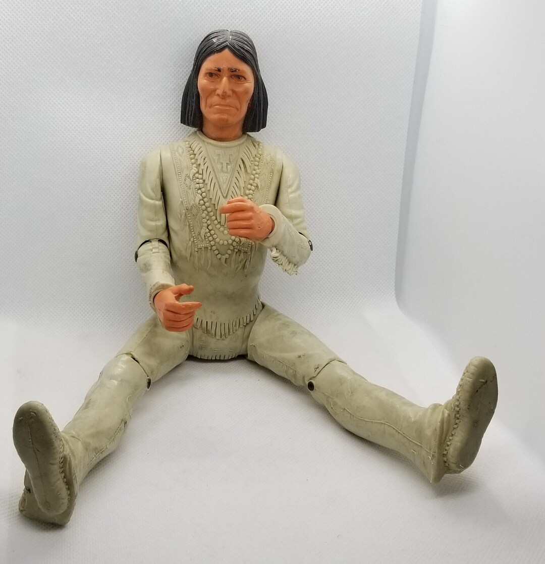 Vintage Marx Western Action Figure Geronimo by Johnny West - Etsy