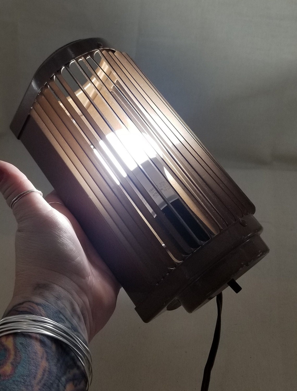 Vintage Matson Mfg Louvre Light - Etsy