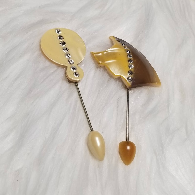 Bakelite Pin - Etsy