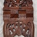 Vintage Hand-carved Indian Himalayan Jungle Sheesham Wood - Etsy