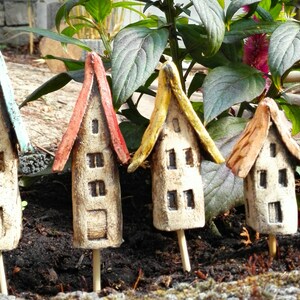 5 Ceramic Plugs Flower Pot or Fence Plug - Etsy