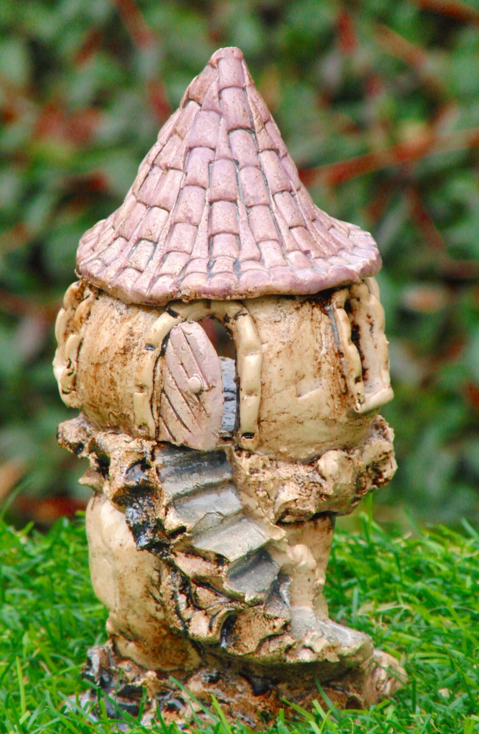 Small Ceramic Lantern Castle - Etsy