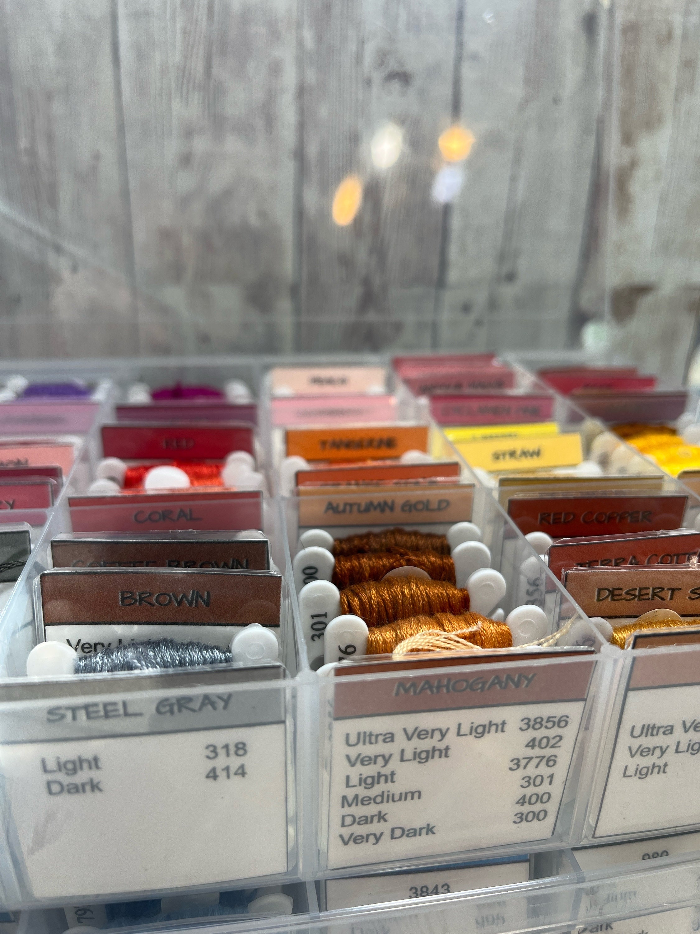 Embroidery and Cross Stitch Floss Cards - Etsy