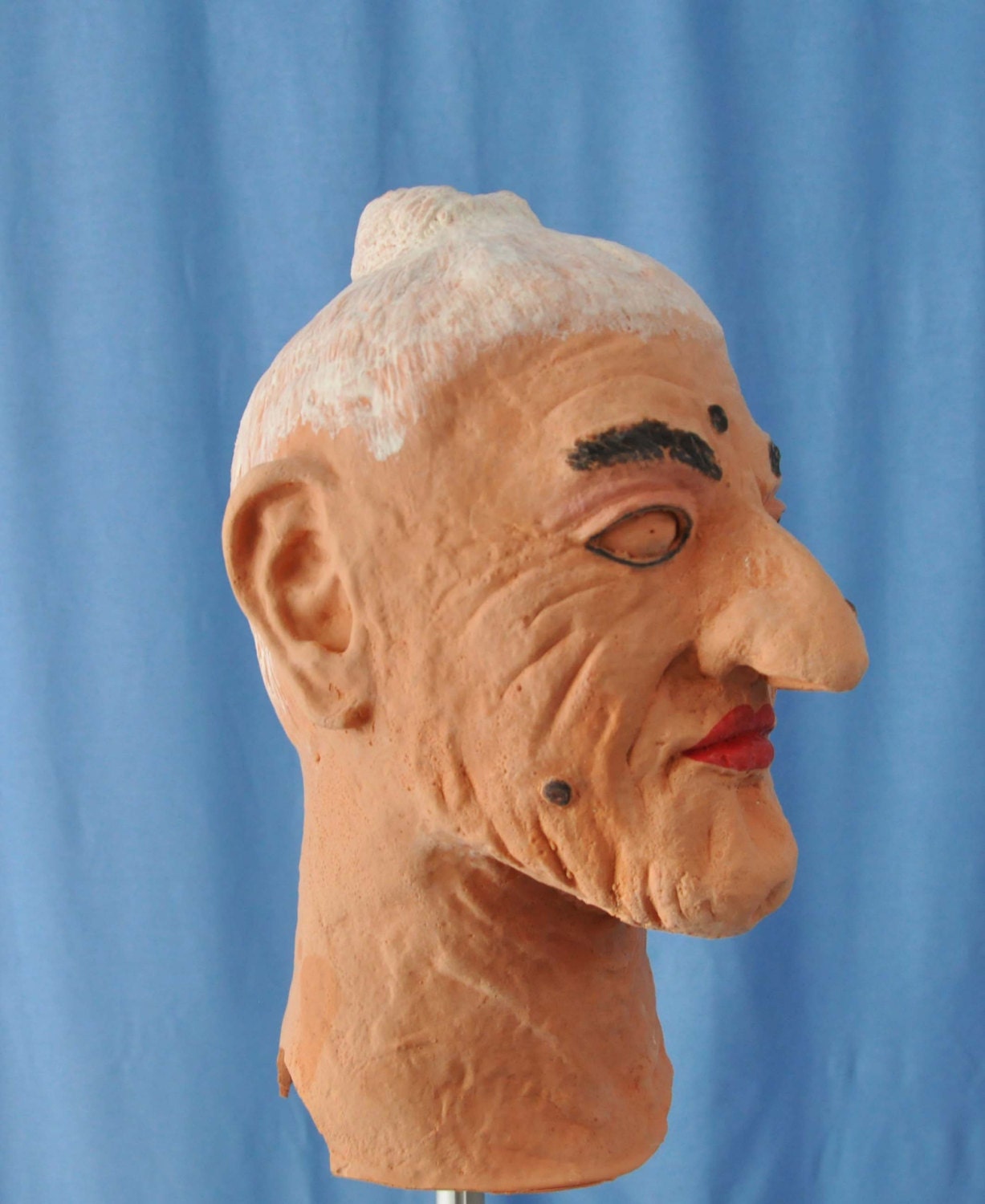 Old Lady Mask Emma Oldlady Masks Cosplay Halloween Foam Latex Masks Old ...