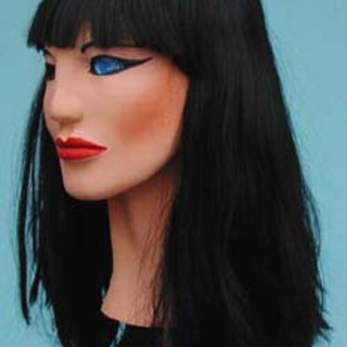 Female Mask Anna Female Foam Latex Mask Cosplay Halloween - Etsy