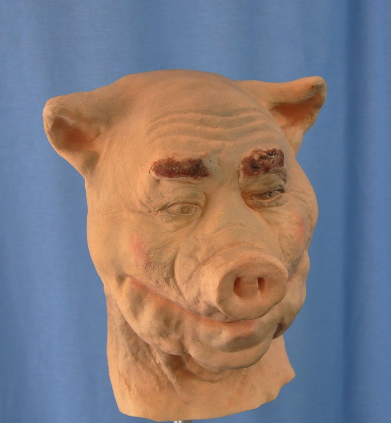 Pig Mask Foam Latex Cosplay Halloween Masks Made in America Pigguy Mask ...