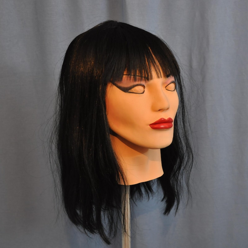 Realistic Female Mask - Etsy