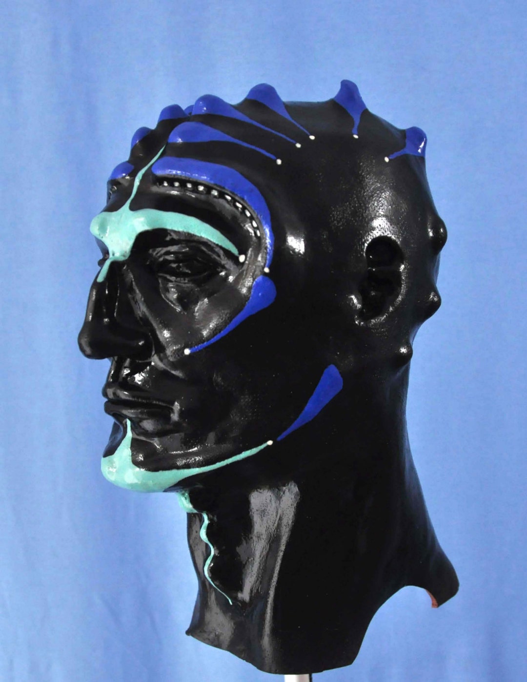 Fetish Hood Zoron Latex Mask Cosplay Halloween Masks Made in America - Etsy