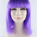 Mia Wallace Pulp Fiction Wig, Pageboy Style, Kanekalon Fibers High ...