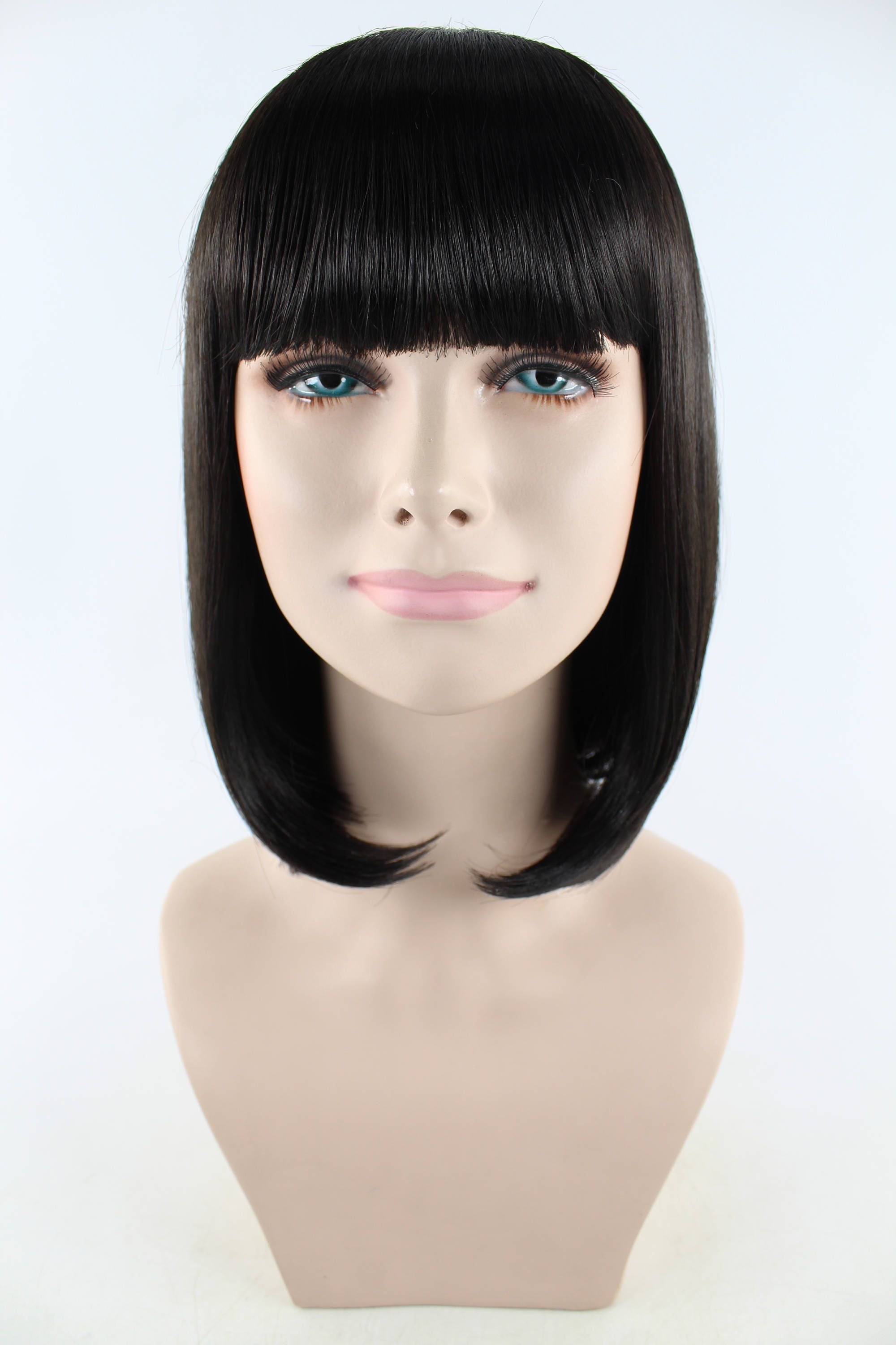 Pulp Fiction Wig, Mia Wallace Style Pageboy High Density 6.3 Ounces ...