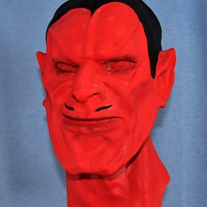 Devil Mask Devil Pierre Foam Latex Mask Halloween Masks Made in America ...