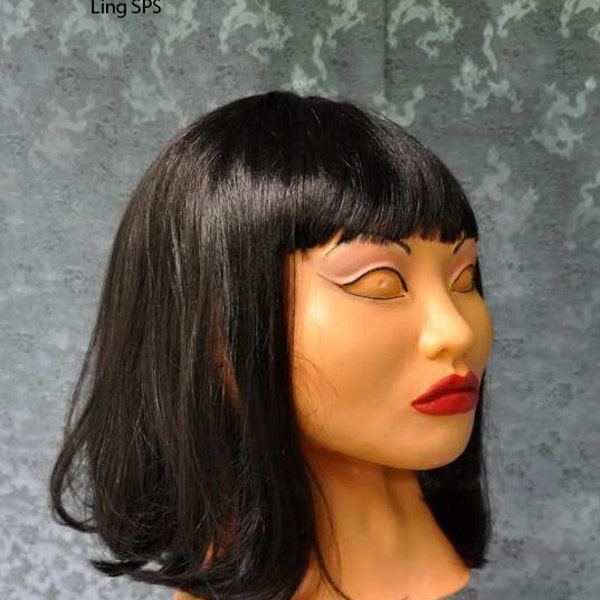 Realistic Female Mask - Etsy