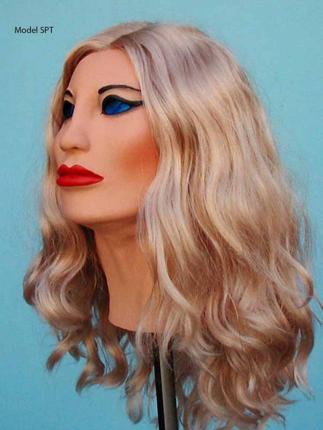 Lilli Female Mask Chinese Girl Foam Latex Cosplay Halloween Masks Made In America Etsy