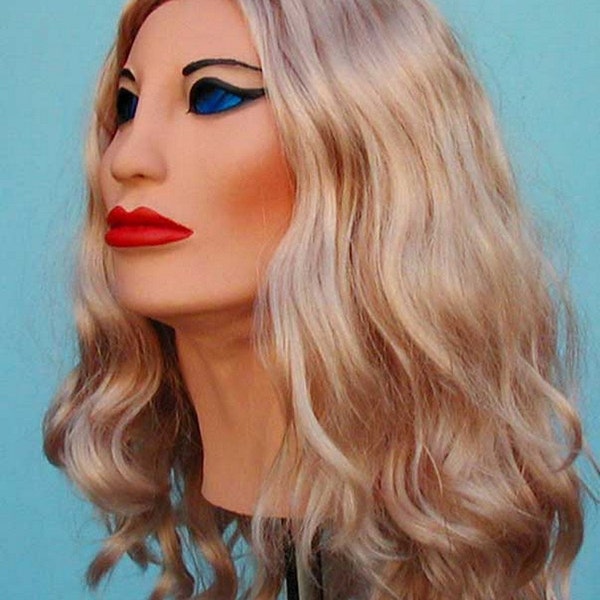 Realistic Female Mask - Etsy