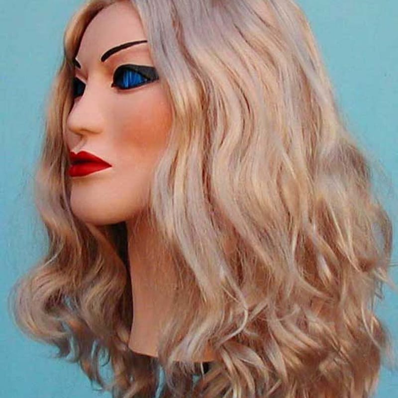 Realistic Female Mask - Etsy