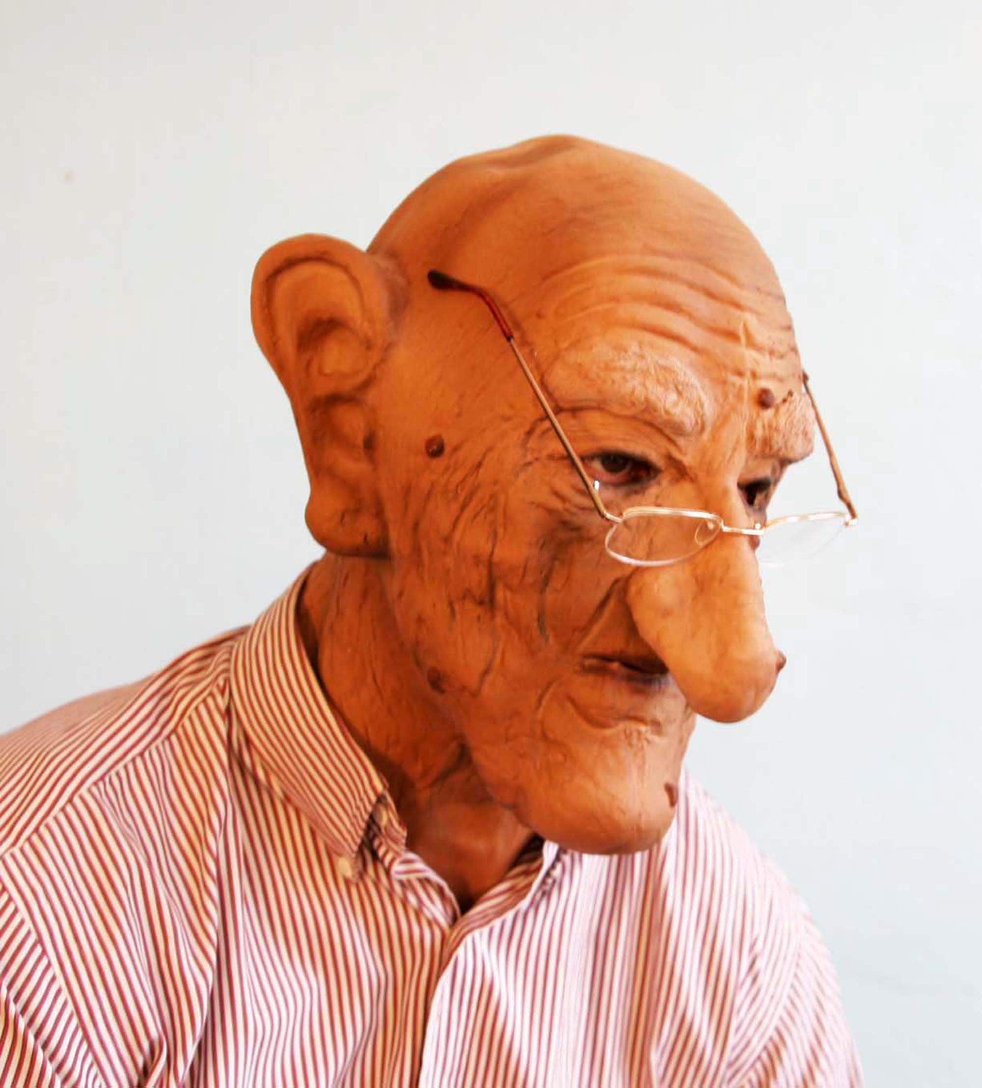 Old Man Mask Latex Mask Oldman Masks Cosplay Halloween Masks Made in ...
