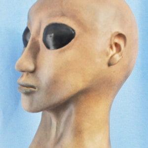 Alien Mask Foam Latex Halloween Masks Made in America All - Etsy