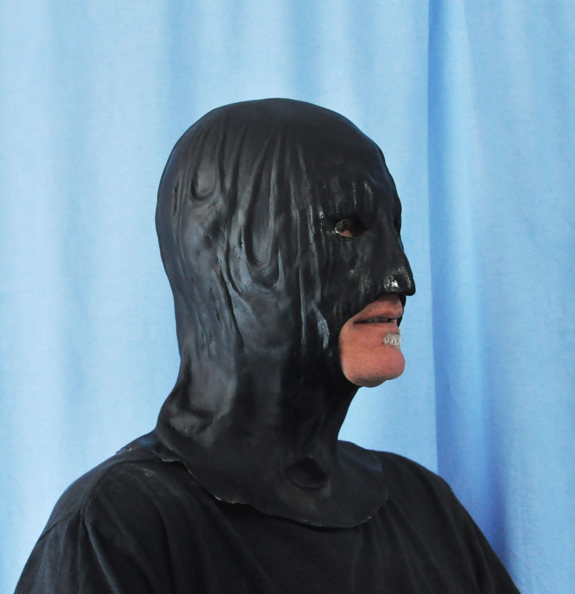 Bondage Hood the Enforcer Haluciford Foam Latex Mask Cosplay Halloween ...
