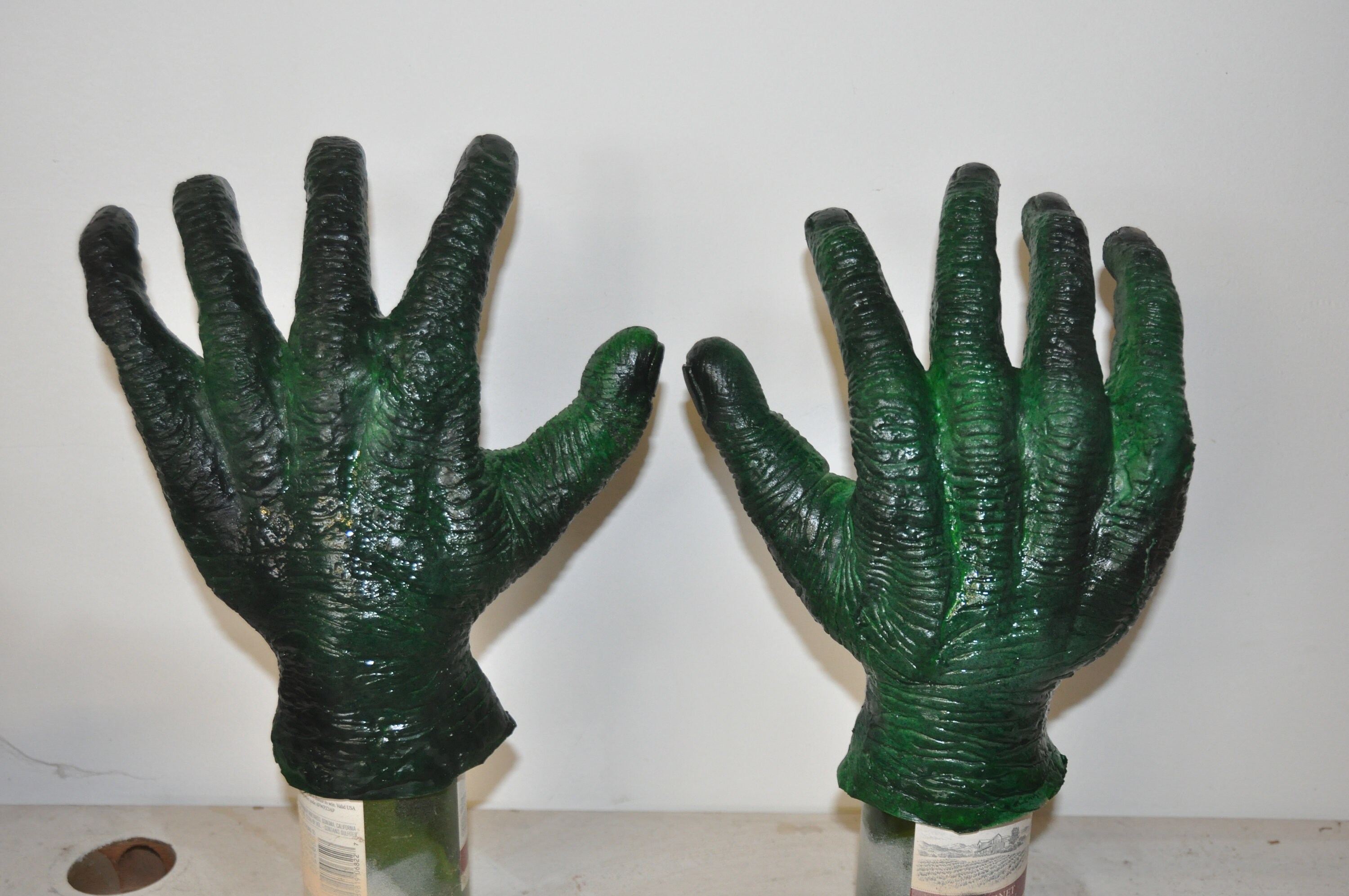 Monster Hands Foam Latex Mask Cosplay Halloween Masks Kitchen Mitts ...