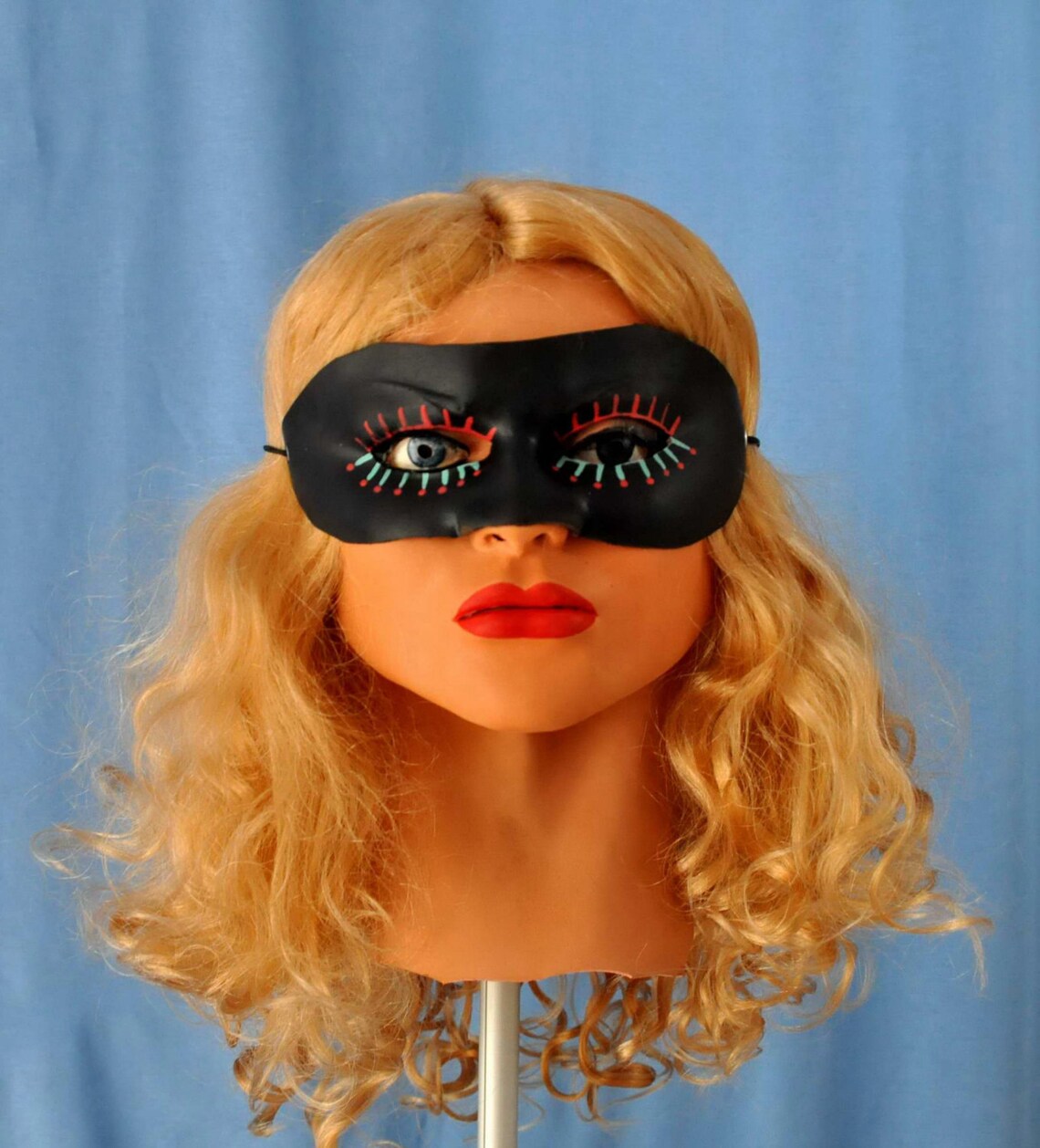 Mysterious Mardi Gras Carnival Mask Foam Latex Mask Made in America - Etsy