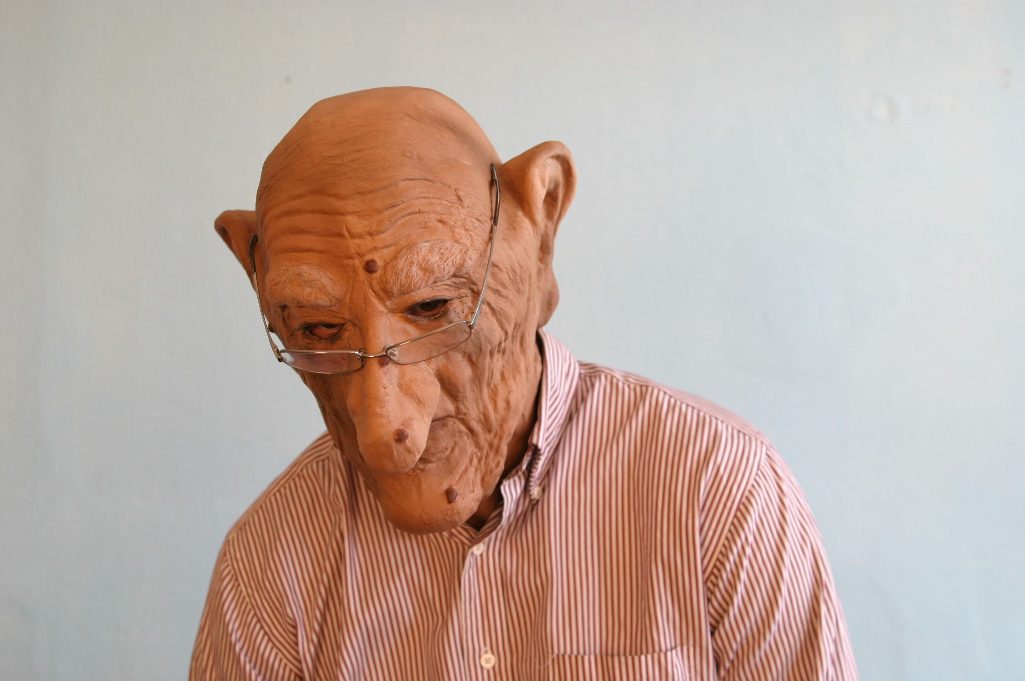 Old Man Mask Latex Mask Oldman Masks Cosplay Halloween Masks Made in ...