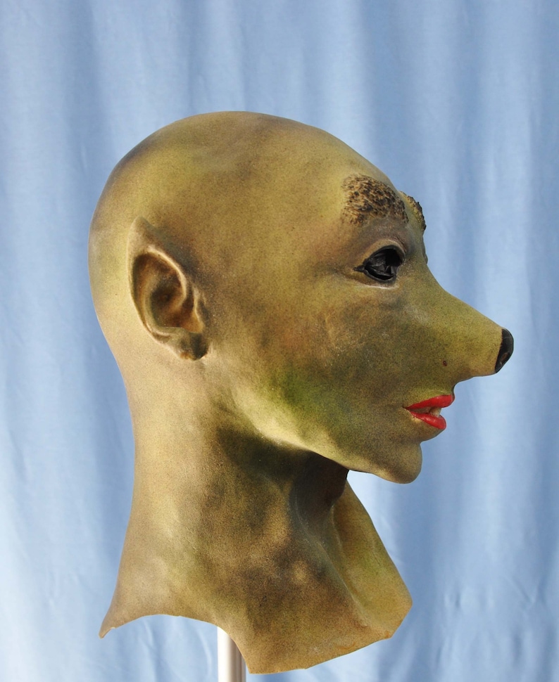 Female Rat Mask Ratilda Female Rat Foam Latex Mask Cosplay Halloween ...
