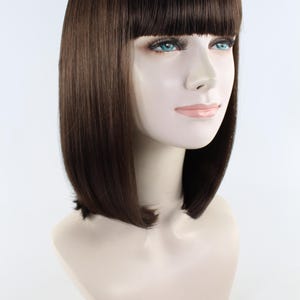 Pulp Fiction Wig, Mia Wallace Style Pageboy High Density 6.3 Ounces ...
