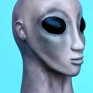 Alien Mask Foam Latex Halloween Masks Made in America All - Etsy