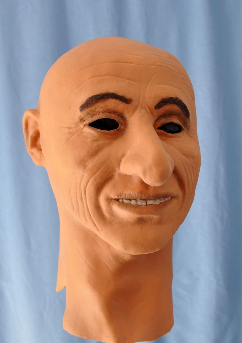 Male Latex Mask Hap Foam Latex Mask Cosplay Halloween Masks Made in ...