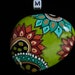 Painted Rocks, Whimsical Flowers, Lotus Flower Designs, Bold, Colorful ...