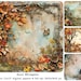 Seasonal Nature Digital Scrapbook Paper Pack: 20 Unique 12x12 ...