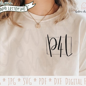 Pogue 4 Life | Outer Banks SVG or PNG | Hand Lettered P4L Sublimation ...