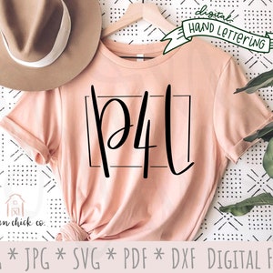 Pogue 4 Life | Outer Banks SVG or PNG | Hand Lettered P4L Sublimation ...