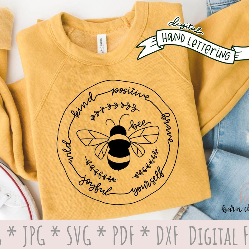 Bee Kind Png - Etsy