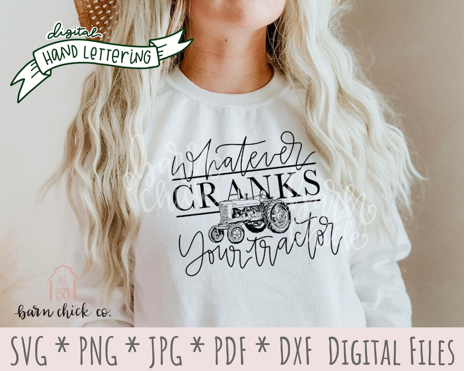 Southern Saying SVG | Hand Lettered Shirt Design | Whatever Cranks Your ...