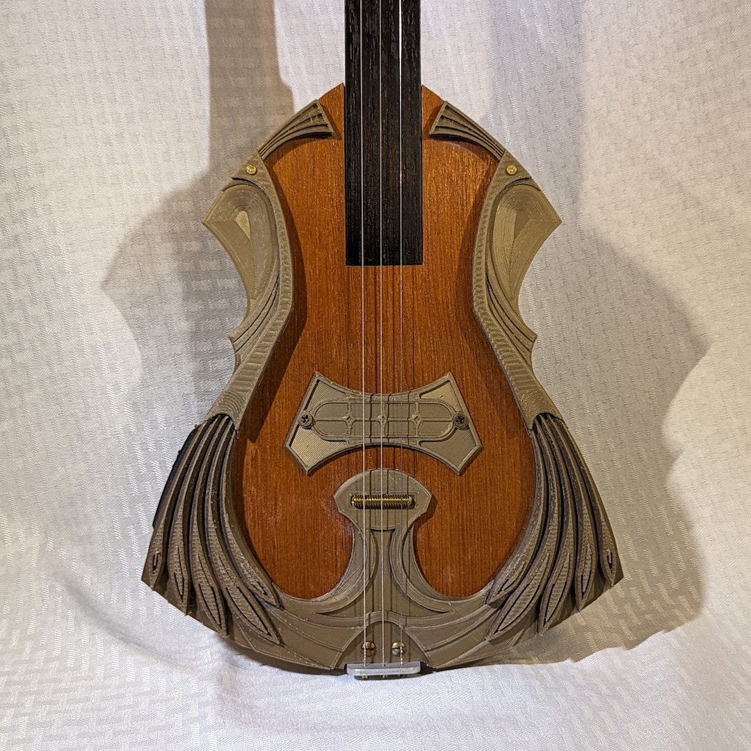 Beginnings, an Electric 3-string Slide Guitar Featuring 3d-printed ...