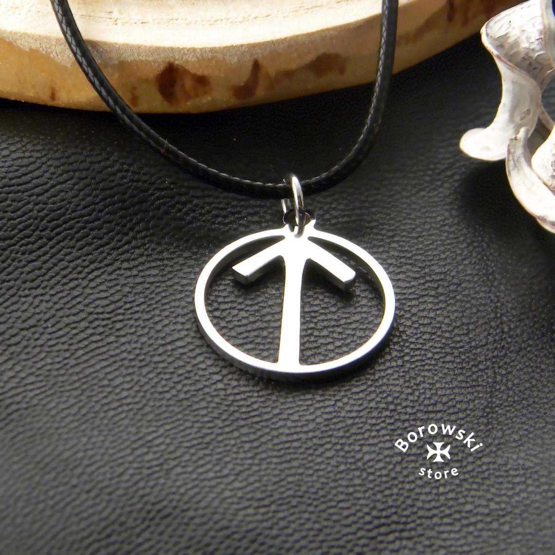 Tiwaz Rune pendant-Viking symbol-Stainless steel-Viking | Etsy