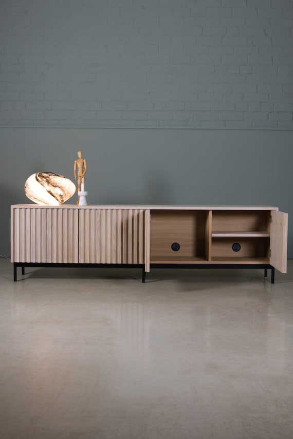 Real oak tv stand store