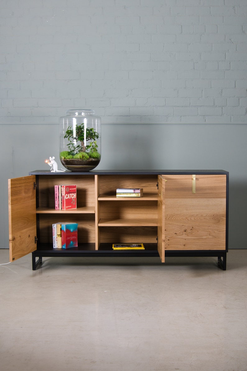Oak Sideboard, Oak Credenza, Oak TV Unit, Oak Media Unit | KODA - Etsy UK